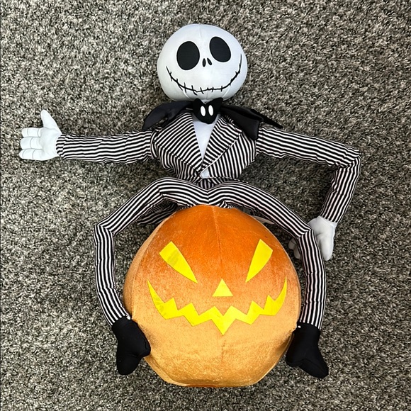 Disney | Holiday | Nightmare Before Christmas Sitting Jack Plush | Poshmark